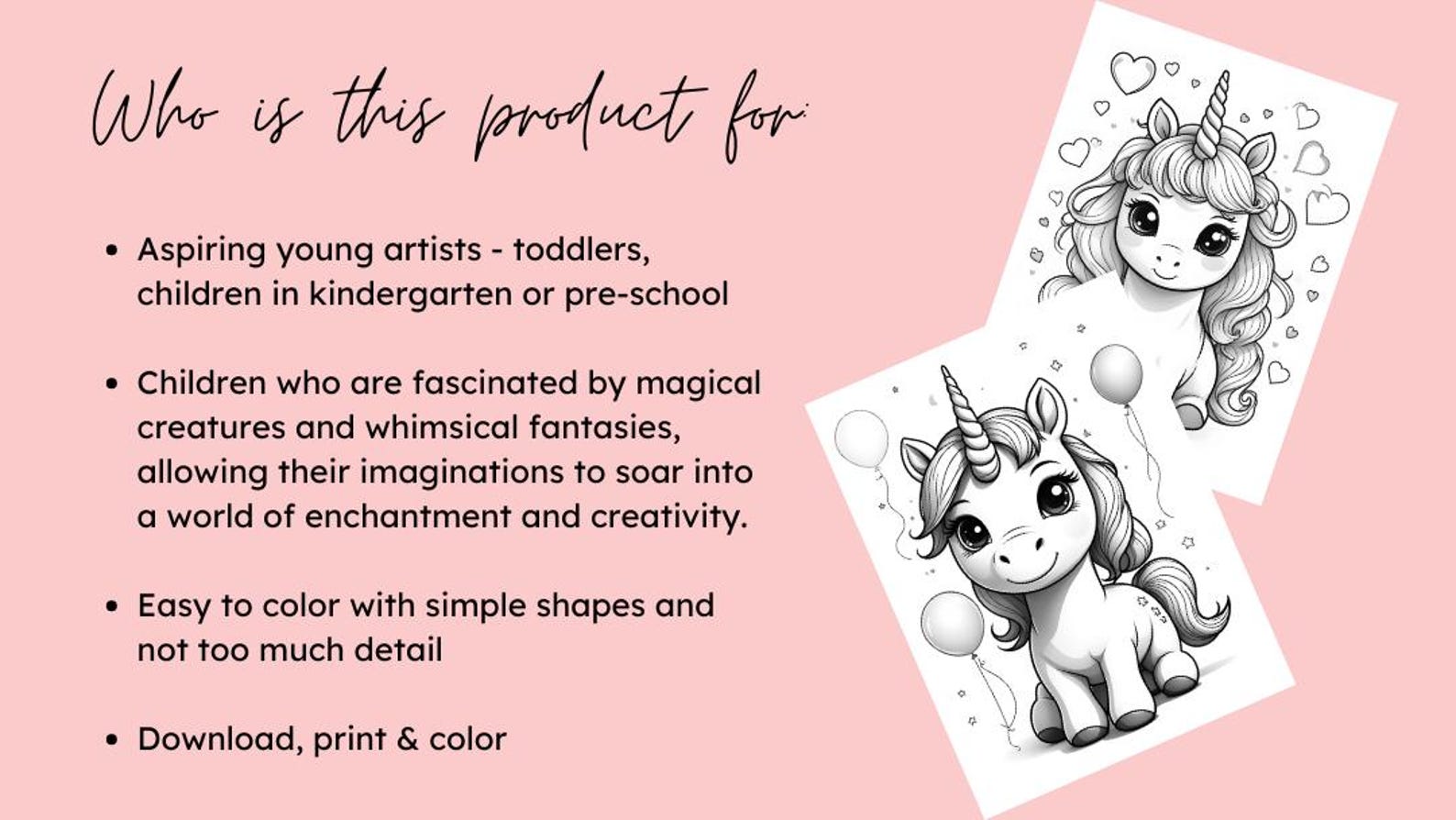 20 Cute Unicorn Coloring Pages for Kids | Printable Unicorn Coloring ...