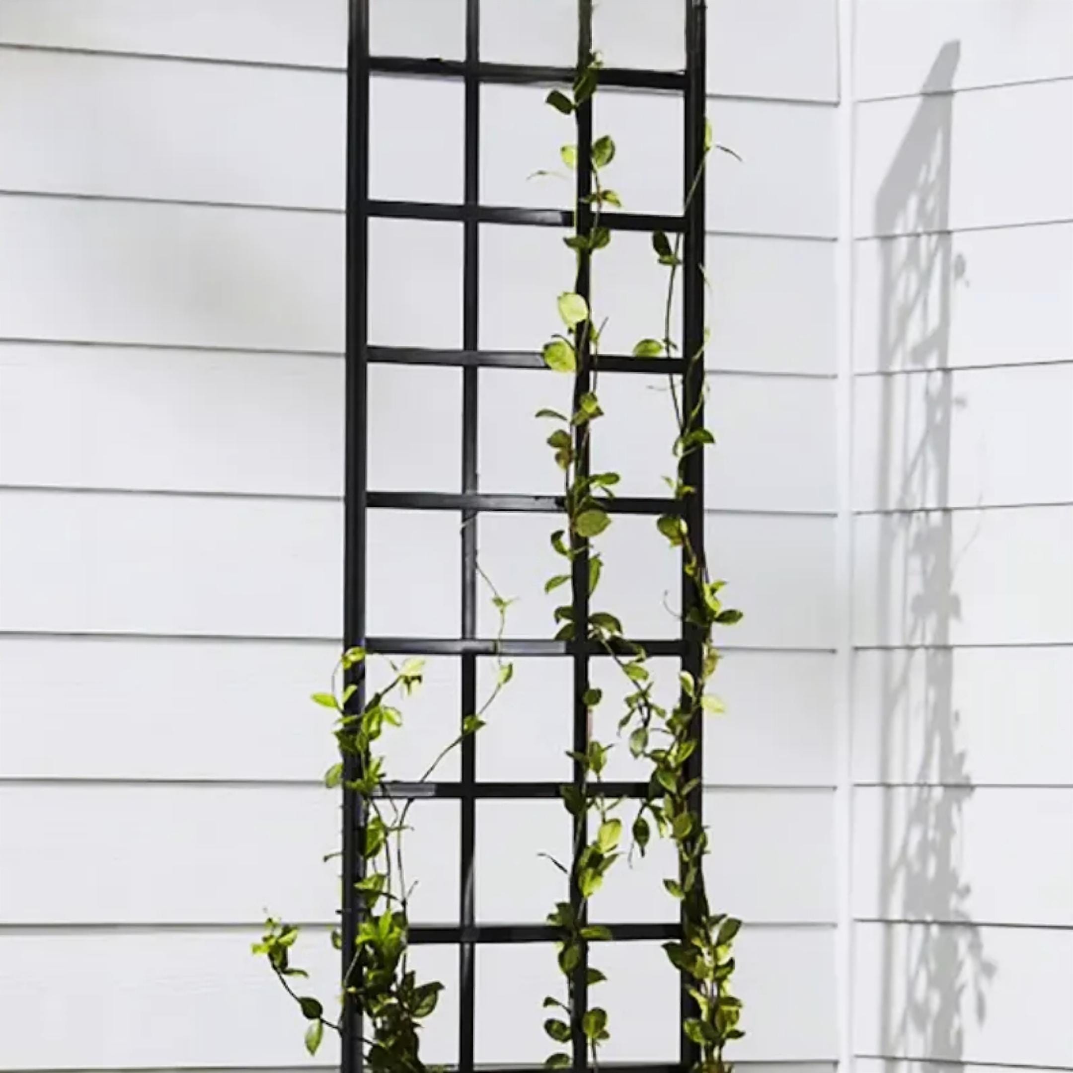 Classic Metal Garden Wall Mounted Trellis, All Aluminum, Garden Decor ...