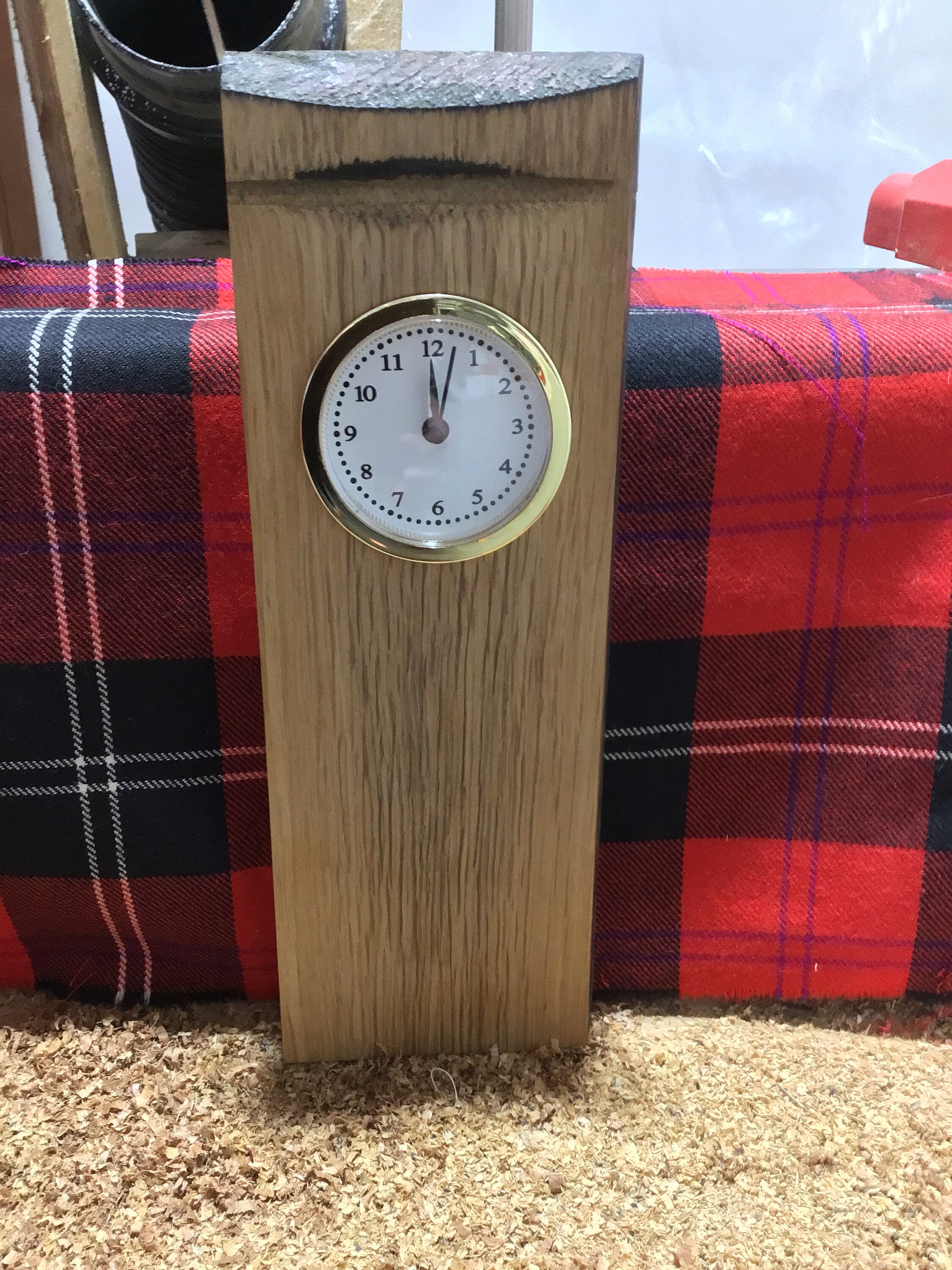 Oak Whisky Barrel Wooden Stave Clock A Gift for a Wedding - Etsy UK