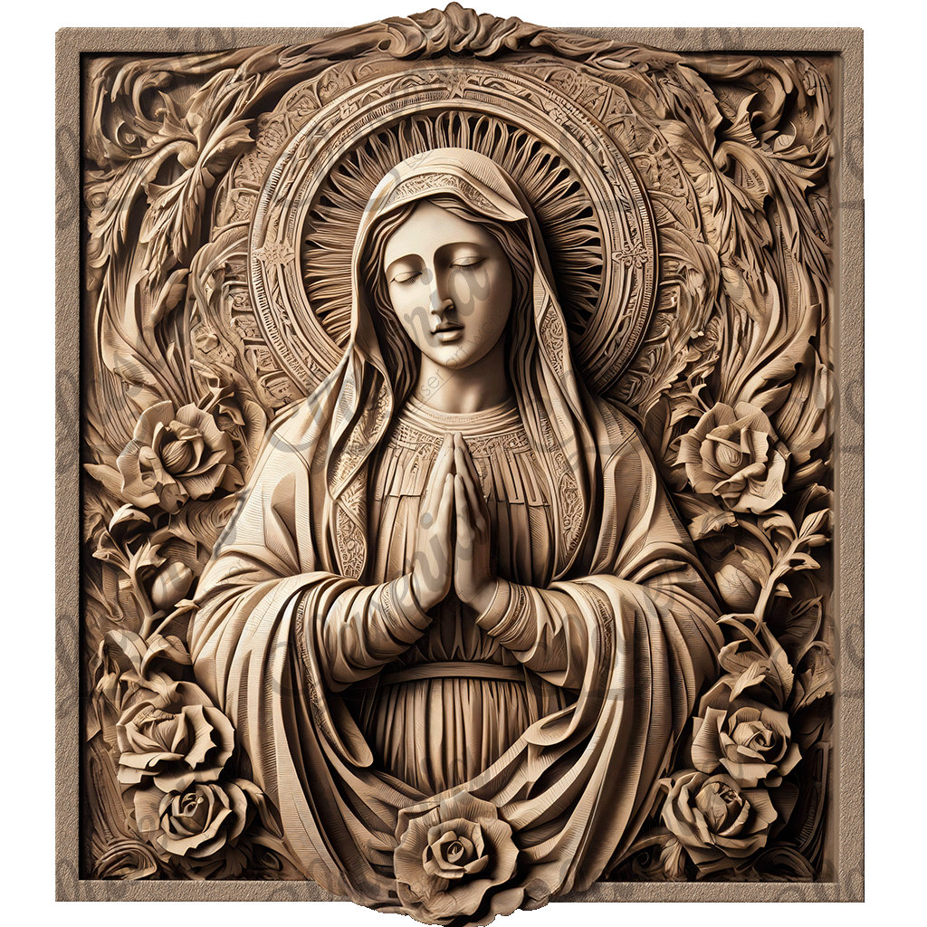 Engrave Ready Photo of Virgin Mary - Etsy