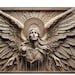 Celestial Angel Wings - Laser Engraving Design, 3D Illusion File ...