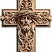 Crucifix Jesus 3D Illusion Engraving File, CO2 Laser SVG/PNG, Religious ...
