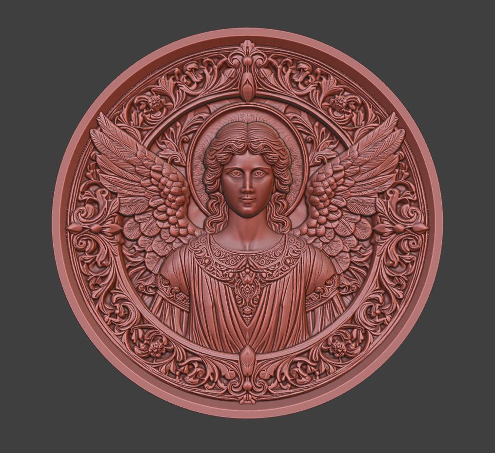 3D STL Design Archangel Michael for CNC Routers and 3D Printing - Etsy