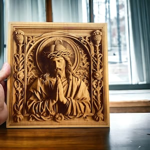 Jesus Engrave Ready Photo - Etsy