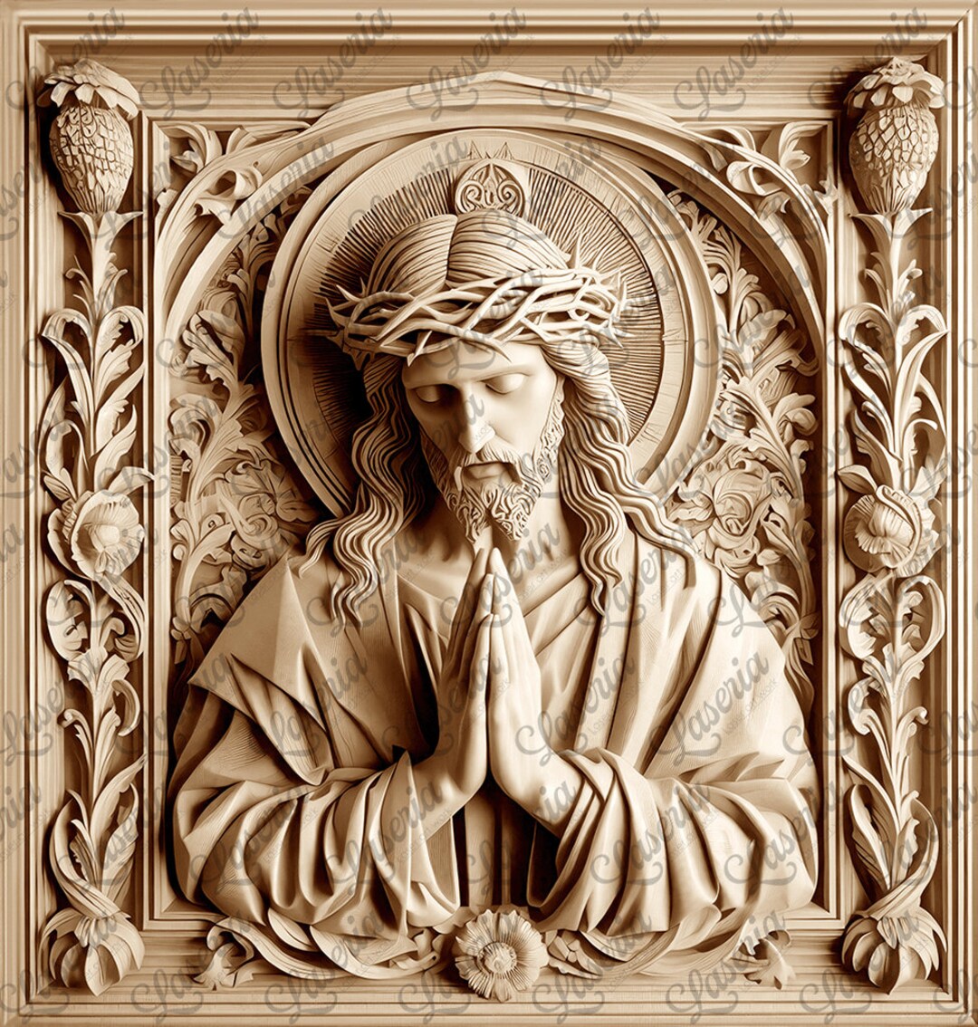 Jesus Engrave Ready Photo - Etsy