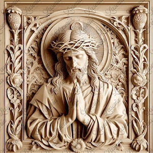 Jesus Engrave Ready Photo - Etsy