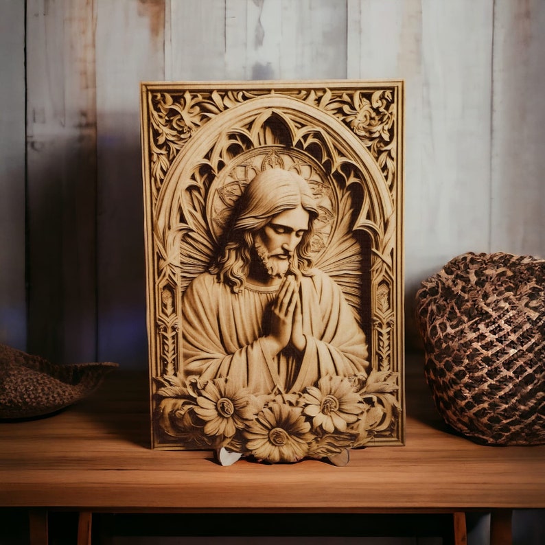 Jesus Engrave Ready Photo - Etsy