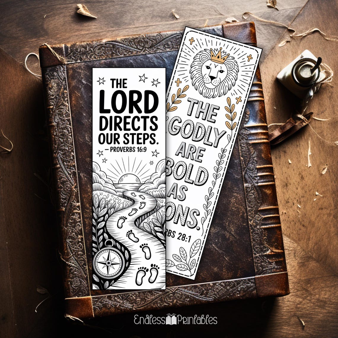 Proverbs Bible Verse Coloring Bookmarks, 74 Christian Devotional (PDF ...