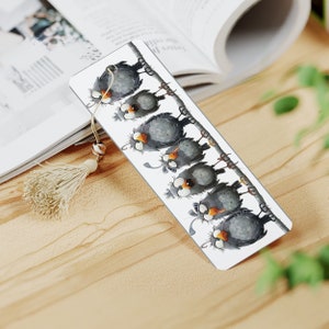 Quirky Bird Bookmarks - Colorful Printable Book Lover Gift (instant ...
