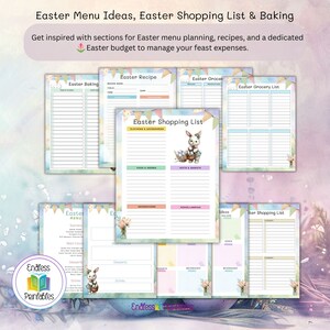 Easter Planner Printable, Easter Checklist, Easter Bunny,easter Party ...