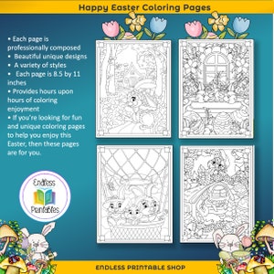 Easter Coloring Pages, 54 Printable Easter Coloring Pages for Kids ...