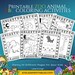 ZOO Animals ABC Printable Activity Coloring Book 153 Zoo - Etsy