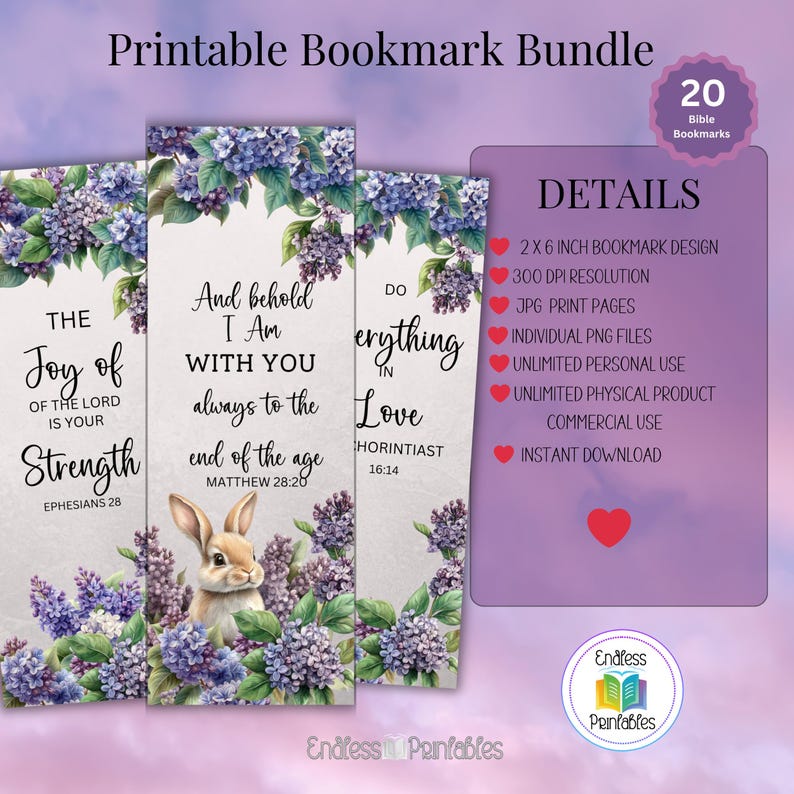 Christian Easter Bookmarks Printable Religious Easter Gifts, Bible ...