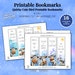 Funny Cow Bookmarks - Printable Animal Quotes Set, Book Lover Gift ...