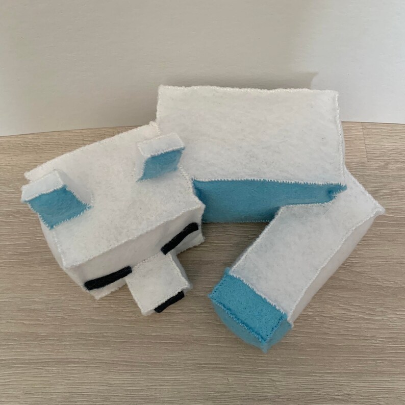 Minecraft Fox Plushie Sewing Pattern sleeping Version - Etsy