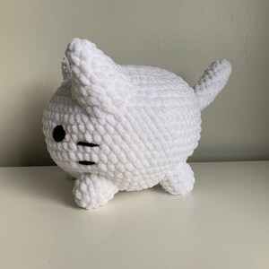 Crochet Round Cat Plushie - Etsy