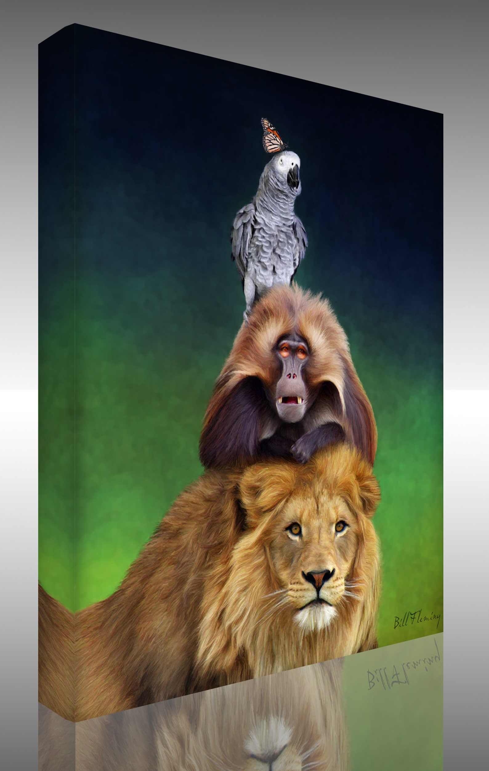 animal-wall-art-animal-canvas-animal-prints-animal-paintings-etsy