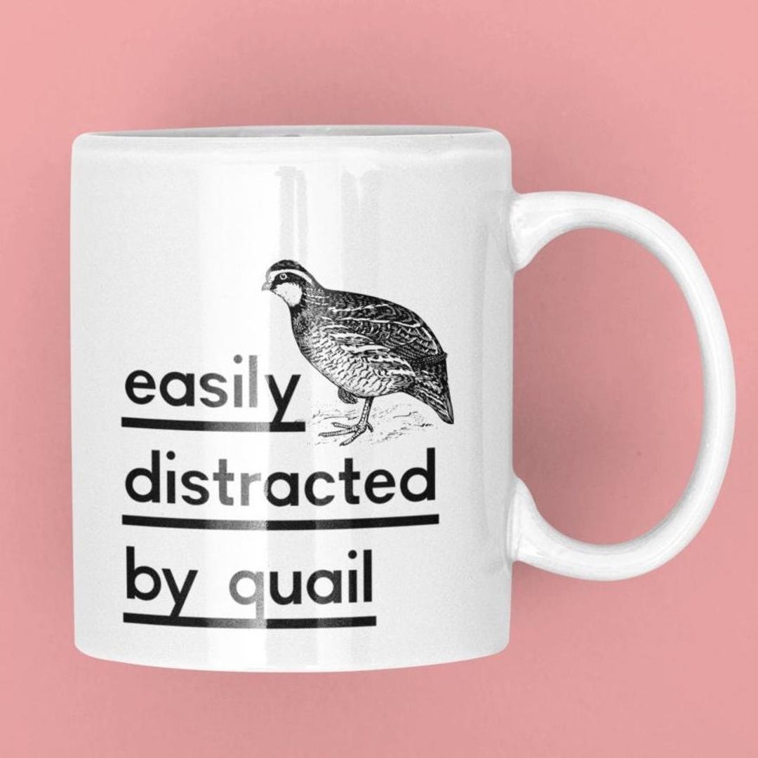Bobwhite Quail Coffee Mug | Fun Bobwhite Quail Mug | Funny Quail Coffee ...