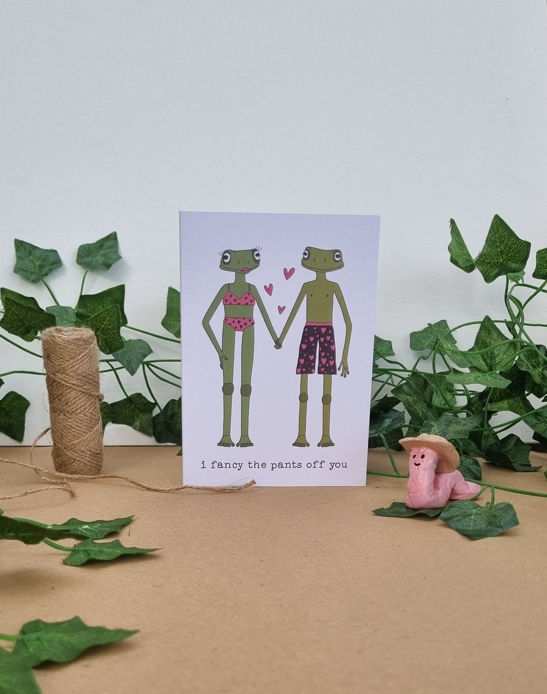 Fancy Pants Frog Card I Fancy the Pants off You // Galentines ...