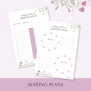 Wedding Planner Printable | Printable Wedding Template Pages | Wedding ...