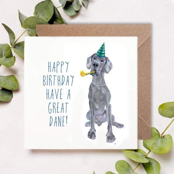 Happy Birthday Great Dane