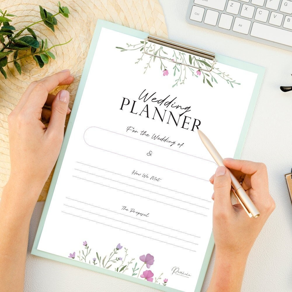Wedding Planner Printable | Printable Wedding Template Pages | Wedding ...