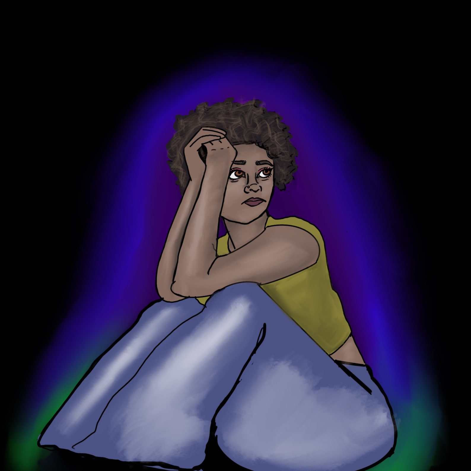 Aura Analysis Drawing, Aura Drawing, Psychic Reading , Psychic Drawing ...