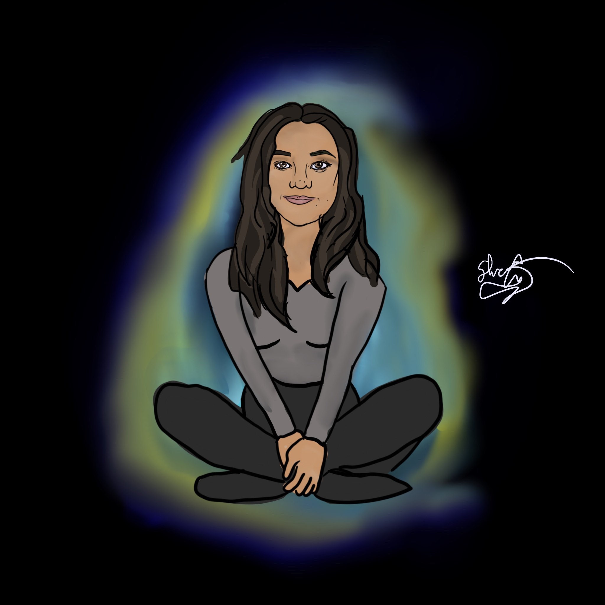 Aura Analysis Drawing, Aura Drawing, Psychic Reading , Psychic Drawing ...