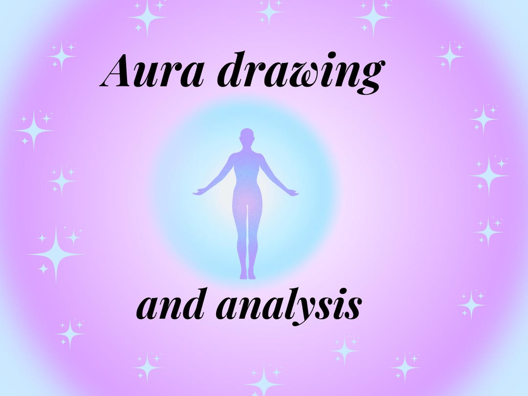 Aura Drawing and Analysis, Psychic Reading - Etsy