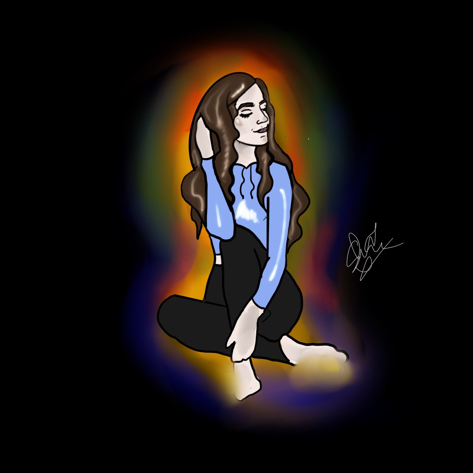 Aura Analysis Drawing, Aura Drawing, Psychic Reading , Psychic Drawing ...