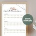 Printable Boho Daily Habit Tracker, Initiative Tracker, Digital ...