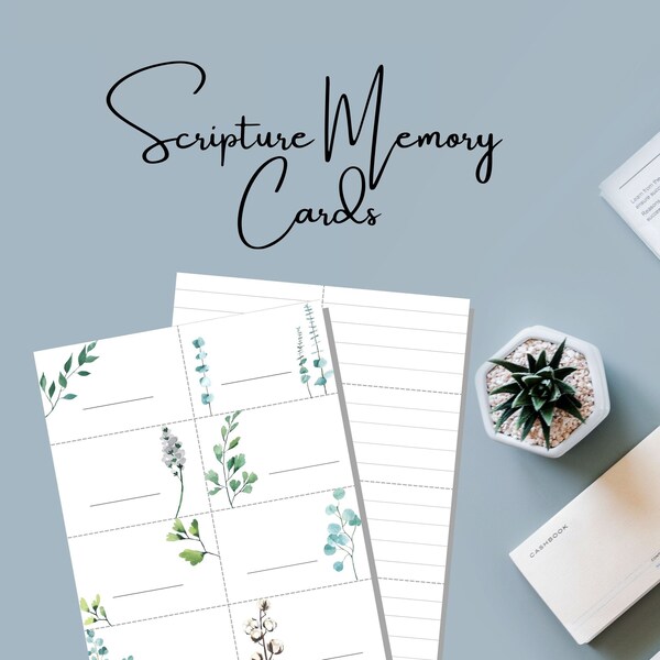 Scripture Memory - Etsy