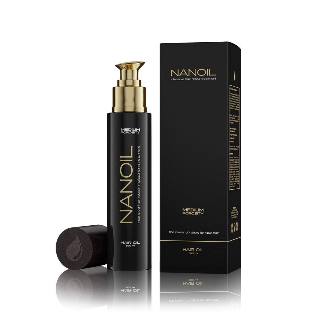 Nanoil Hair Oil for Medium Porosity Hair 100ml Medium - Etsy