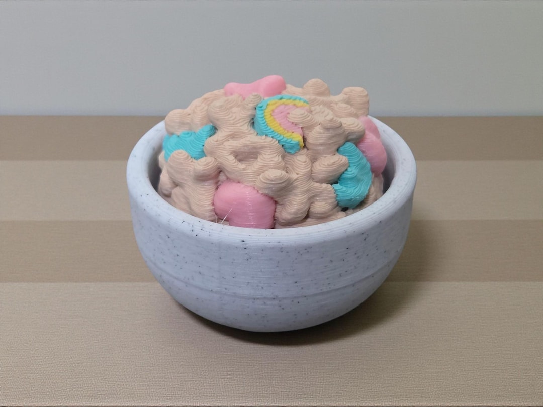 3d Printed Marshmallow Cereal Clicker Fidget, Stocking Stuffer for Teen ...