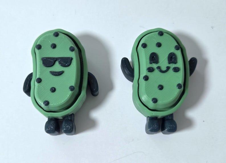 Pickle Clicker, 3d Printed Keyboard Clicker, Food Party Favor for Kids ...