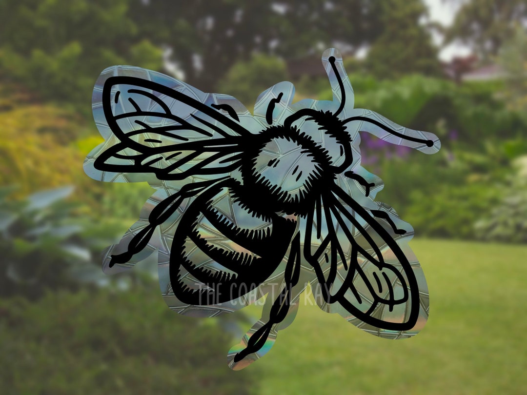 Honey Bee Suncatcher Window Cling Bee Gift for Women Rainbow - Etsy