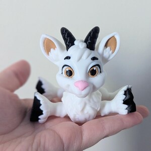 Goat Fidget, Desk Buddy, Mini 3d Animal, Farm Decor for Office, Easter ...