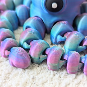 Octopus Fidget Toy, Desk Pet Mini 3d Animal, Octopus Gifts for Women ...