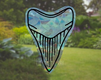 Stained Glass Tooth Suncatcher - Etsy