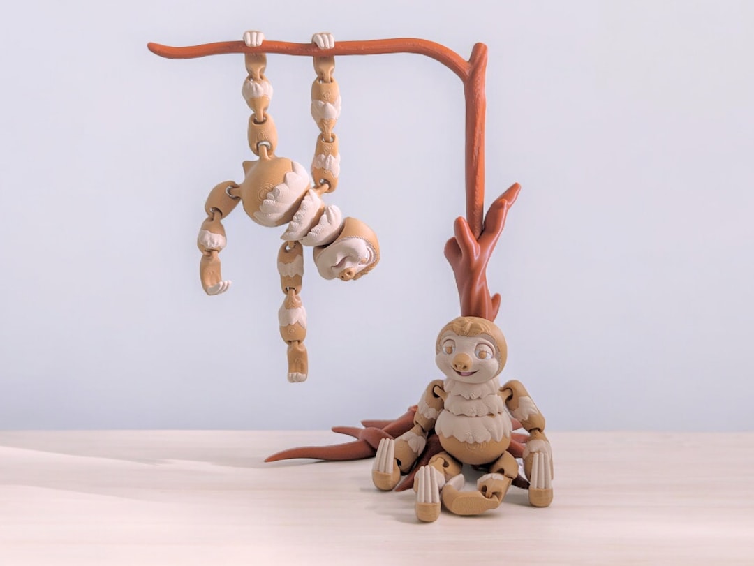 Sloth Fidget Toy, Desk Pet Mini 3d Animal, Sloth Gifts for Women ...