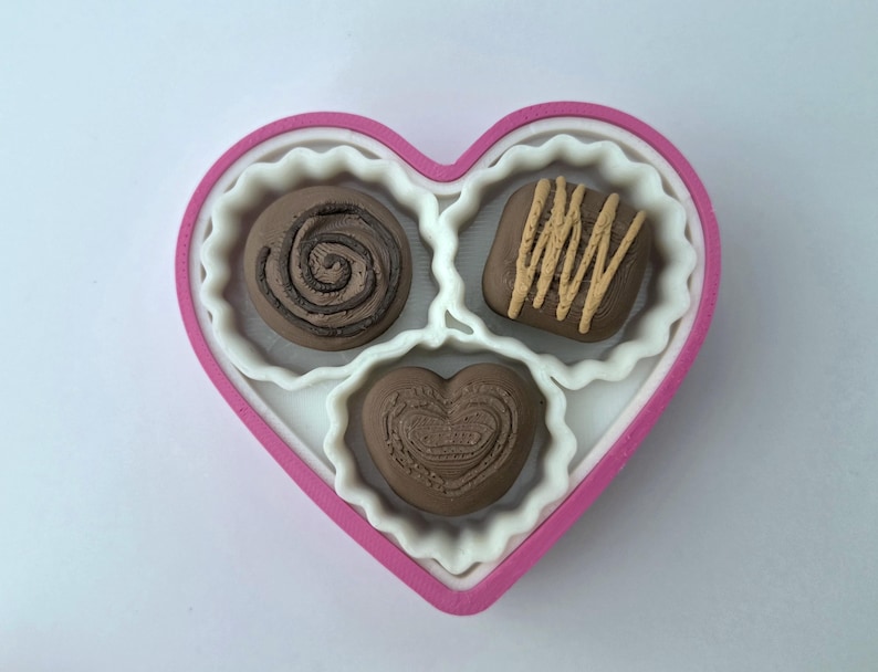 Chocolate Box Clicker, 3d Printed Keyboard Clicker, Office Desk ...