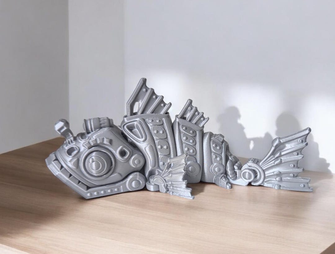 Robot Fish Fidget Toy, Desk Buddy, Mini 3d Animal, Fish Gifts for Men ...