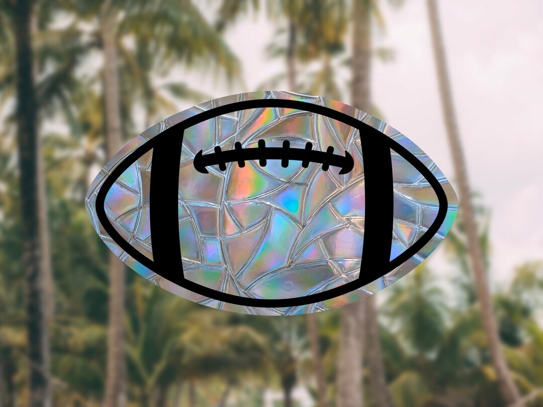 Football Window Cling Suncatcher for Kids and Adults - Etsy