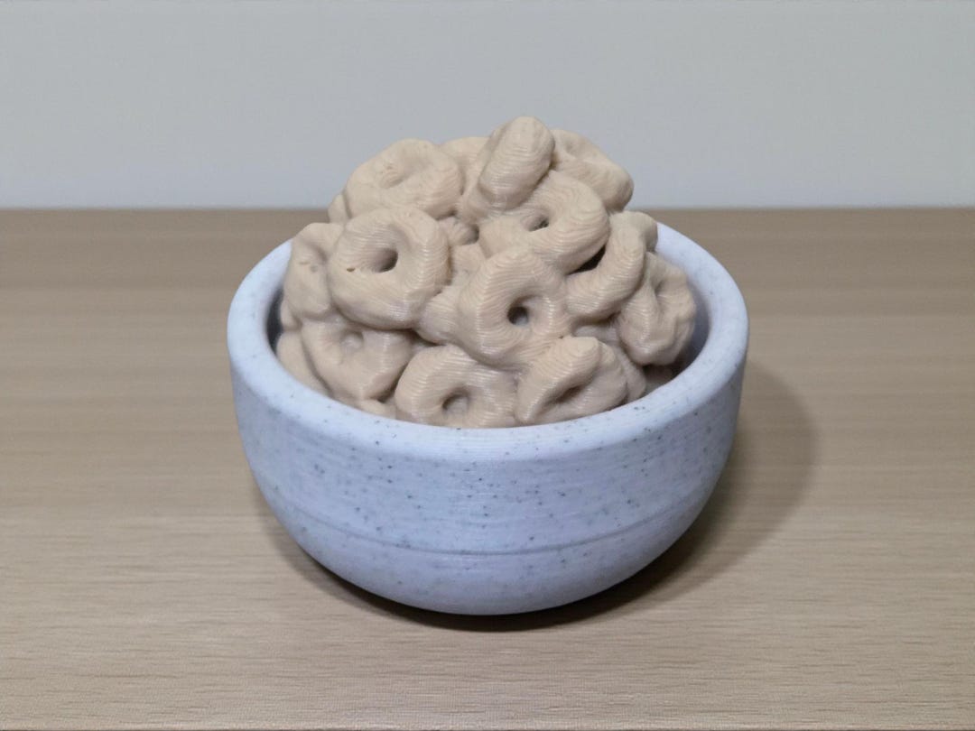 3d Printed Plain Cereal Clicker Fidget, Stocking Stuffers for Teens ...