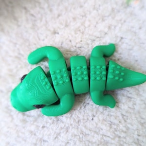 Alligator Toy Fidget, Desk Pet Mini 3d Animal, Gator Gifts for Men ...
