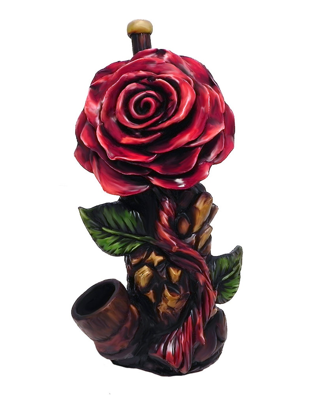 Rose Handmade Smoking Hand Pipe / Pipe / Smoke / Handcraft Active - Etsy