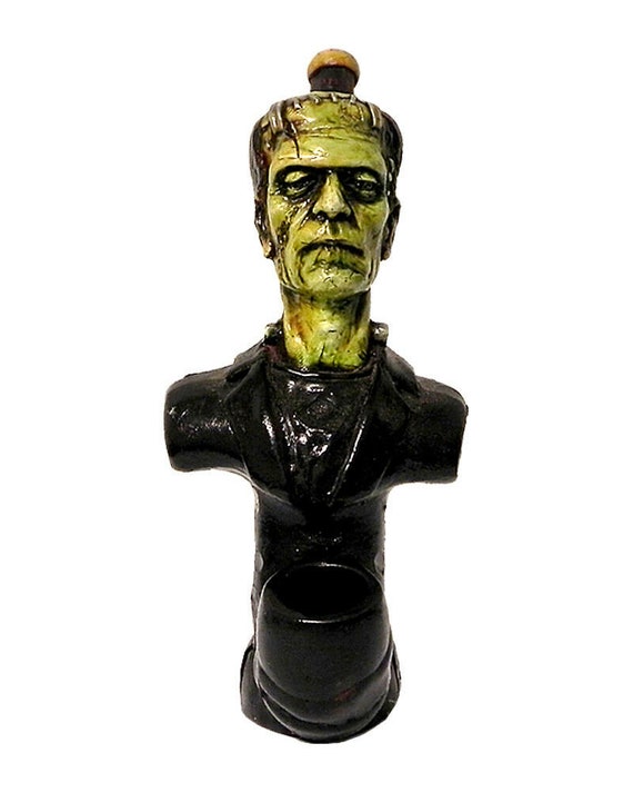 Frankenstein Handmade Smoking Hand Pipe / Pipe / Smoke / | Etsy
