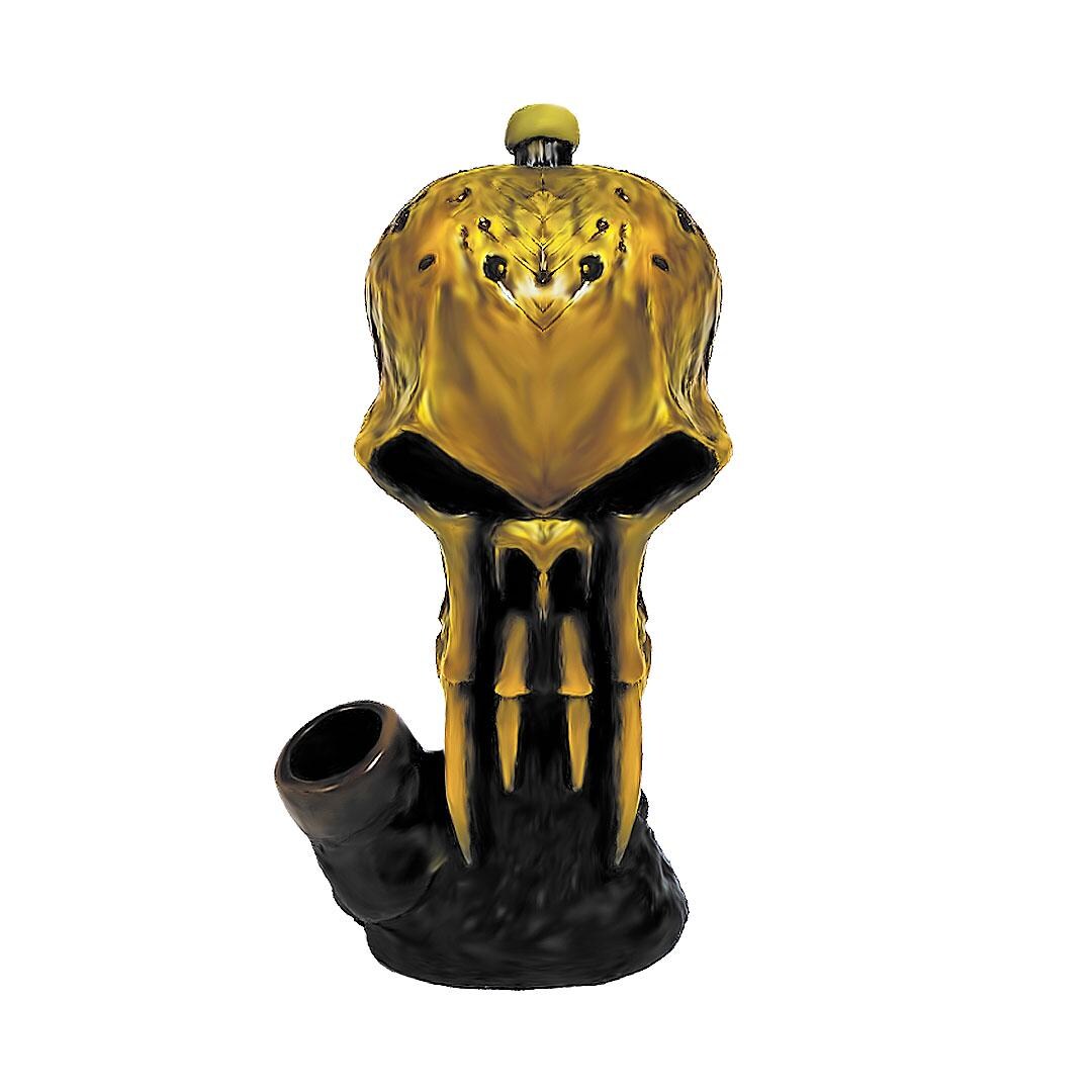 Fang Vampire Skull Handmade Smoking Hand Pipe / Pipe / Smoke ...