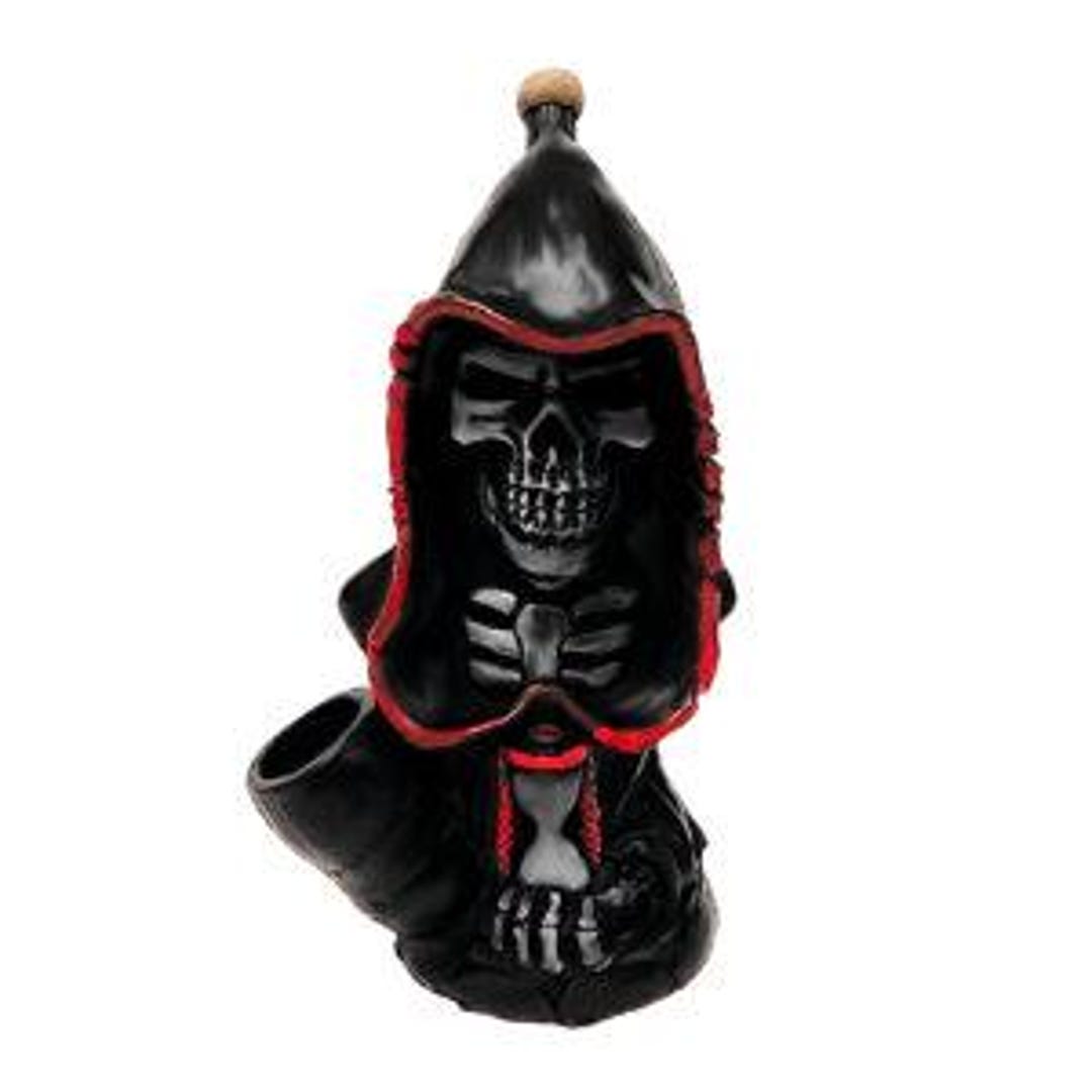 Time Keeper Death Skull Handmade Smoking Hand Pipe / Pipe / Smoke ...