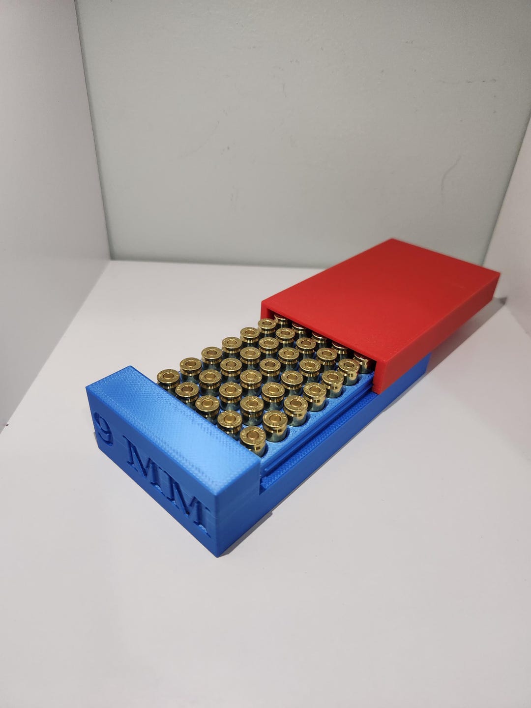 Custom 3D Printed 9mm Ammo Box Holds 50 Rounds, Durable Storage - Etsy